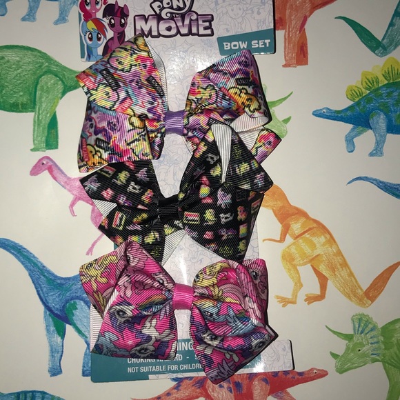 Accessories | Bnwt My Little Pony Hair Bow Set | Poshmark